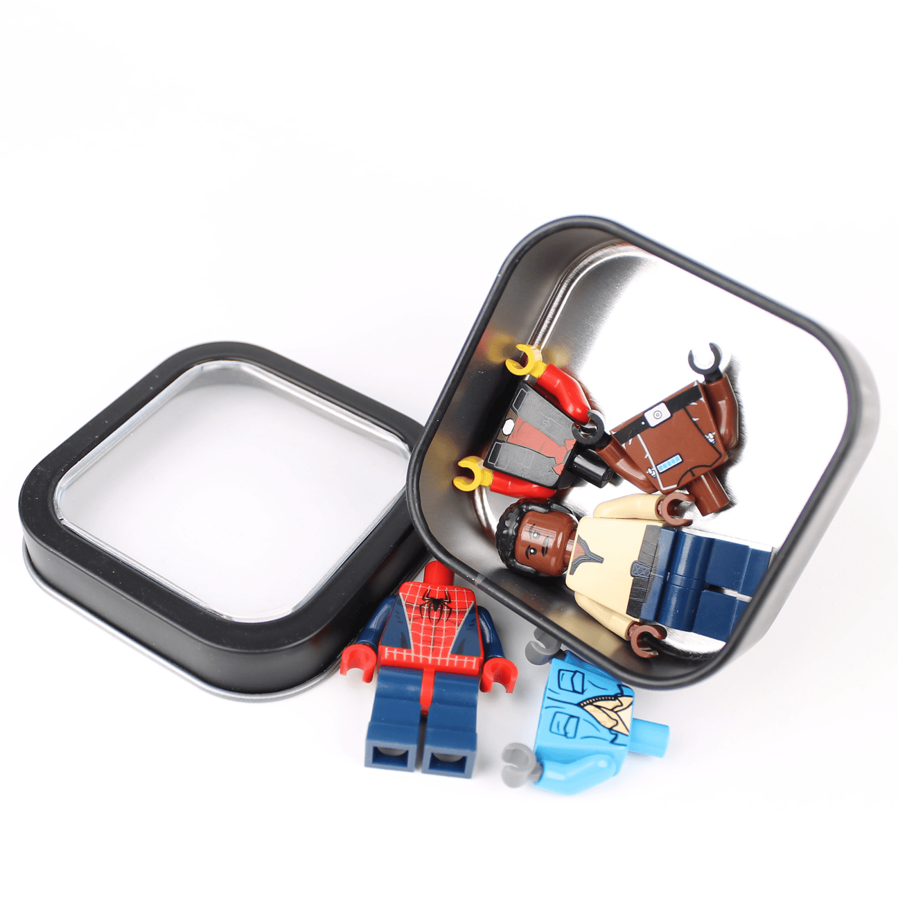 Assorted Random Parts Tin – Orbital Minifigs