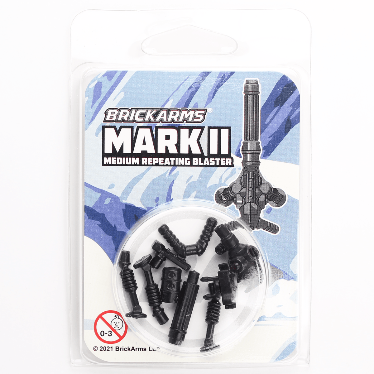 BrickArms Mark II - Medium Repeating Blaster – Orbital Minifigs