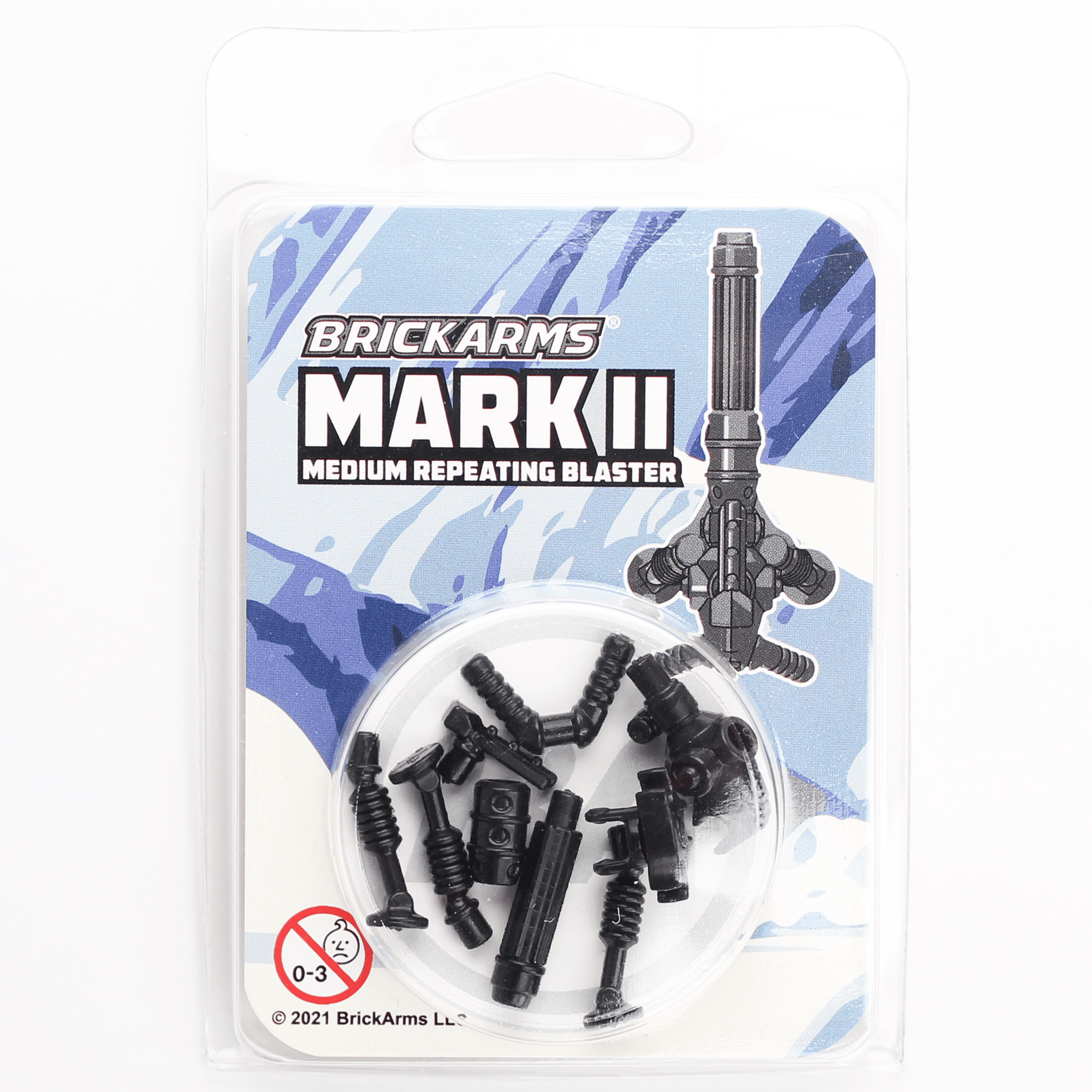 BrickArms Mark II - Medium Repeating Blaster – Orbital Minifigs